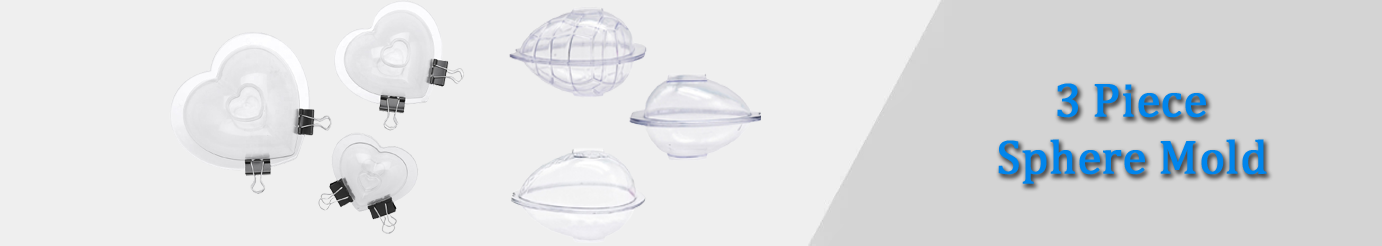 3 Piece Mold Sphere | 70mm Sphere Mold 3 Piece | Three Piece Sphere ...